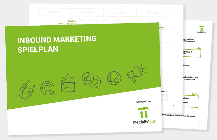 Inbound Marketing Spielplan zum Download